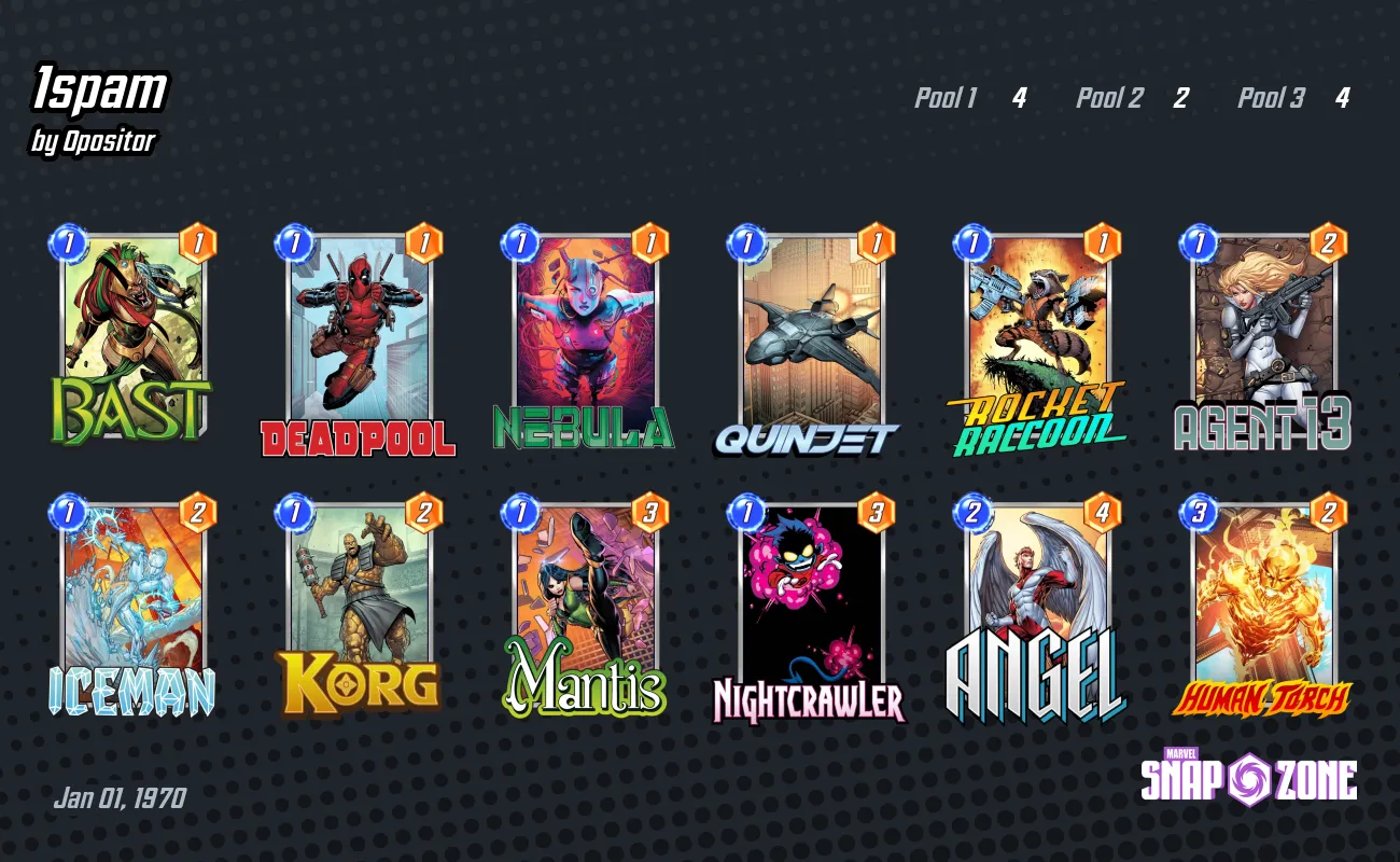 1spam - Decks - Marvel Snap Zone