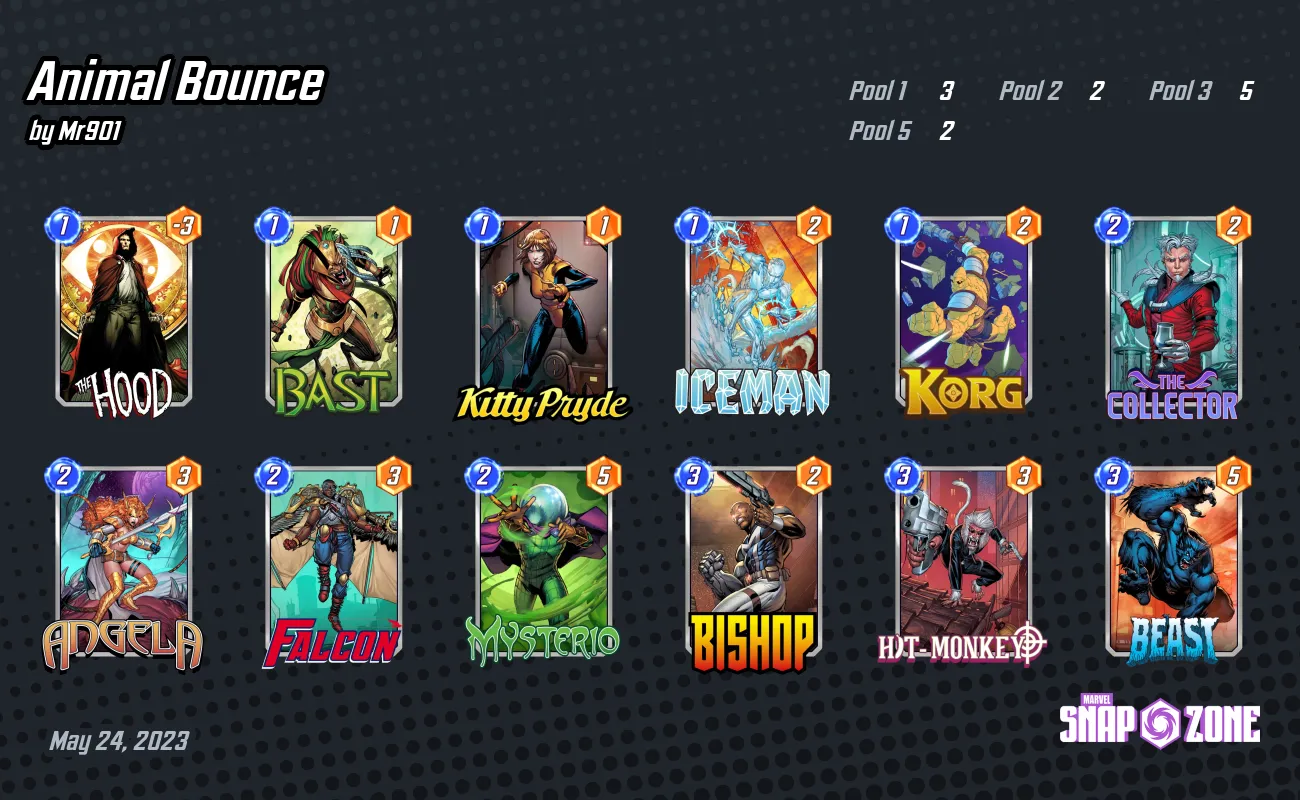 Animal Bounce - Decks - Marvel Snap Zone