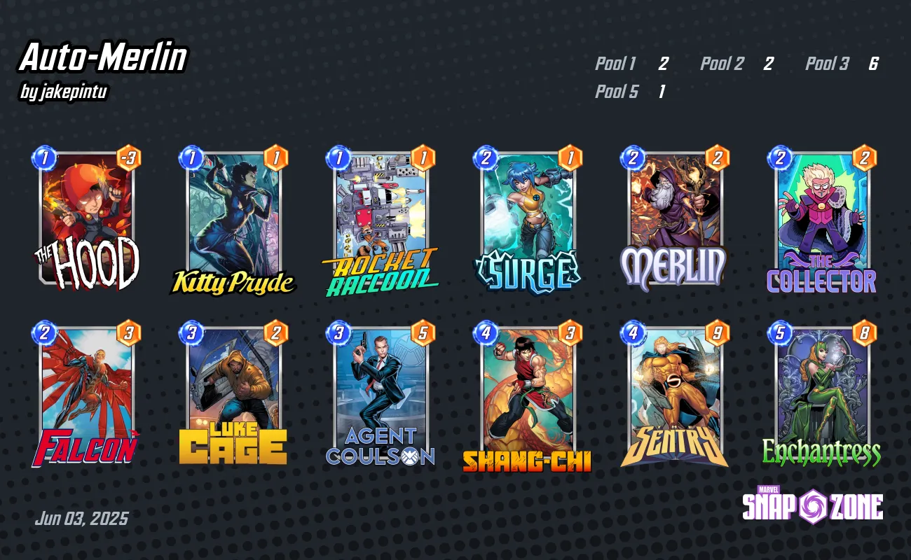 Auto-Merlin - Decks - Marvel Snap Zone