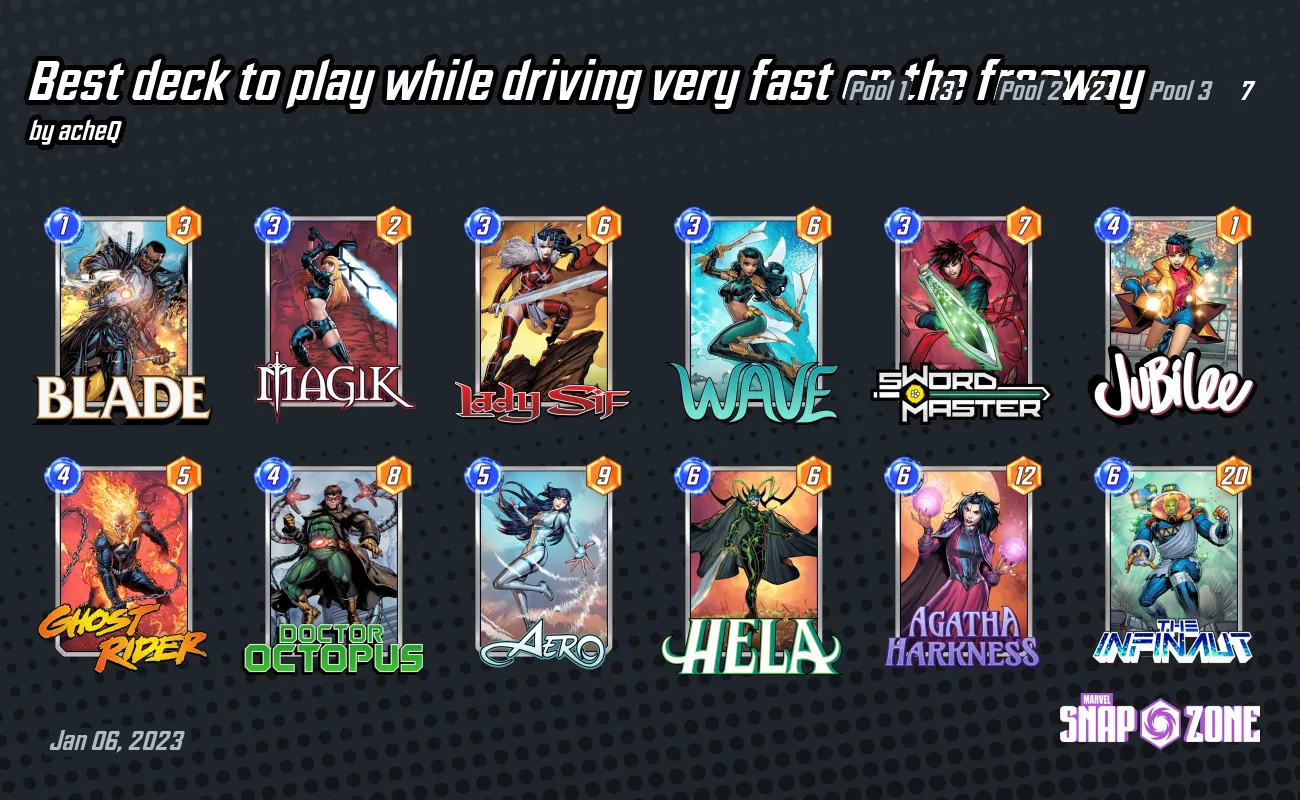 Best deck to play while driving very fast on the freeway - Decks ...
