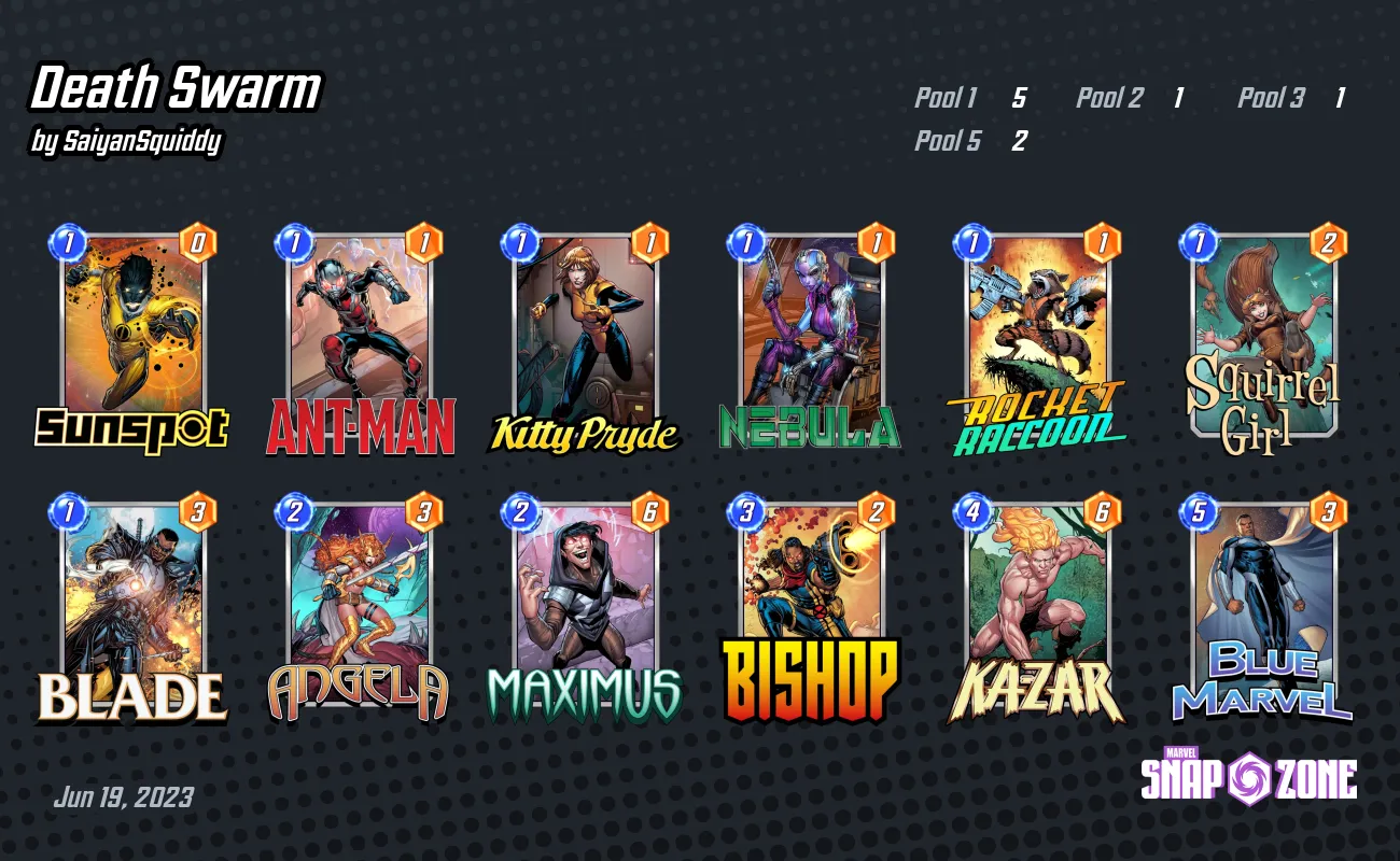 Death Swarm - Decks - Marvel Snap Zone