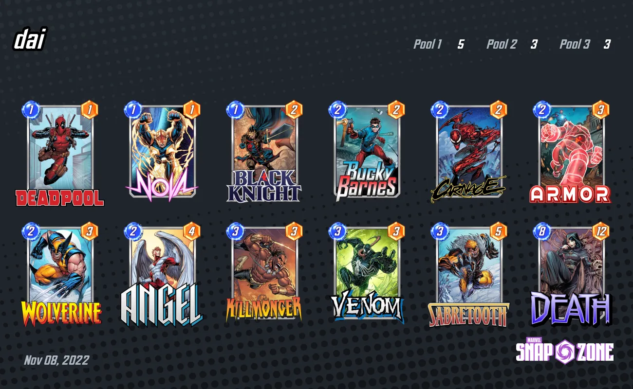 dai - Decks - Marvel Snap Zone
