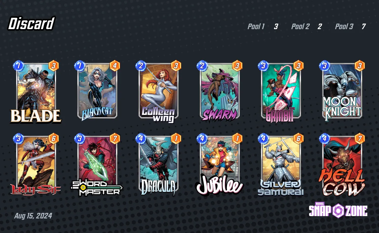 Discard - Decks - Marvel Snap Zone