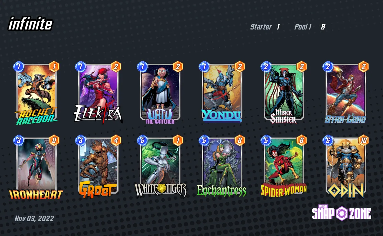 infinite - Decks - Marvel Snap Zone