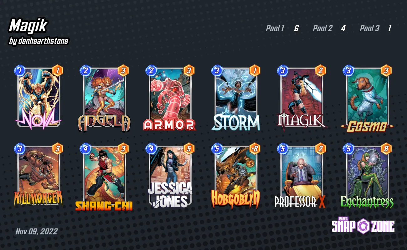 Magik - Decks - Marvel Snap Zone