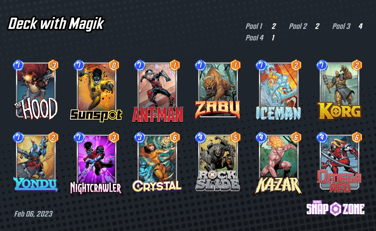 Deck with Magik - Decks - Marvel Snap Zone