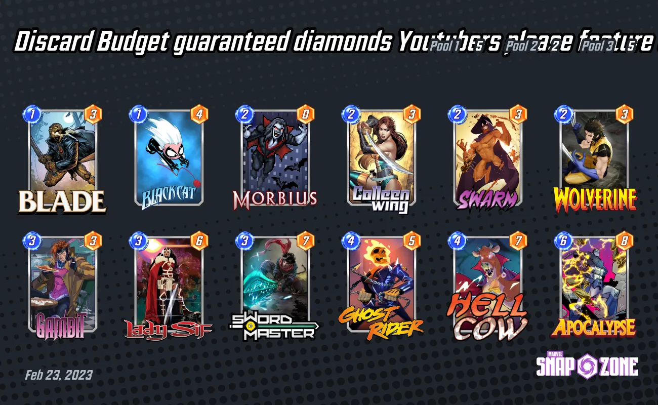 Discard Budget guaranteed diamonds Youtubers please feature this ...