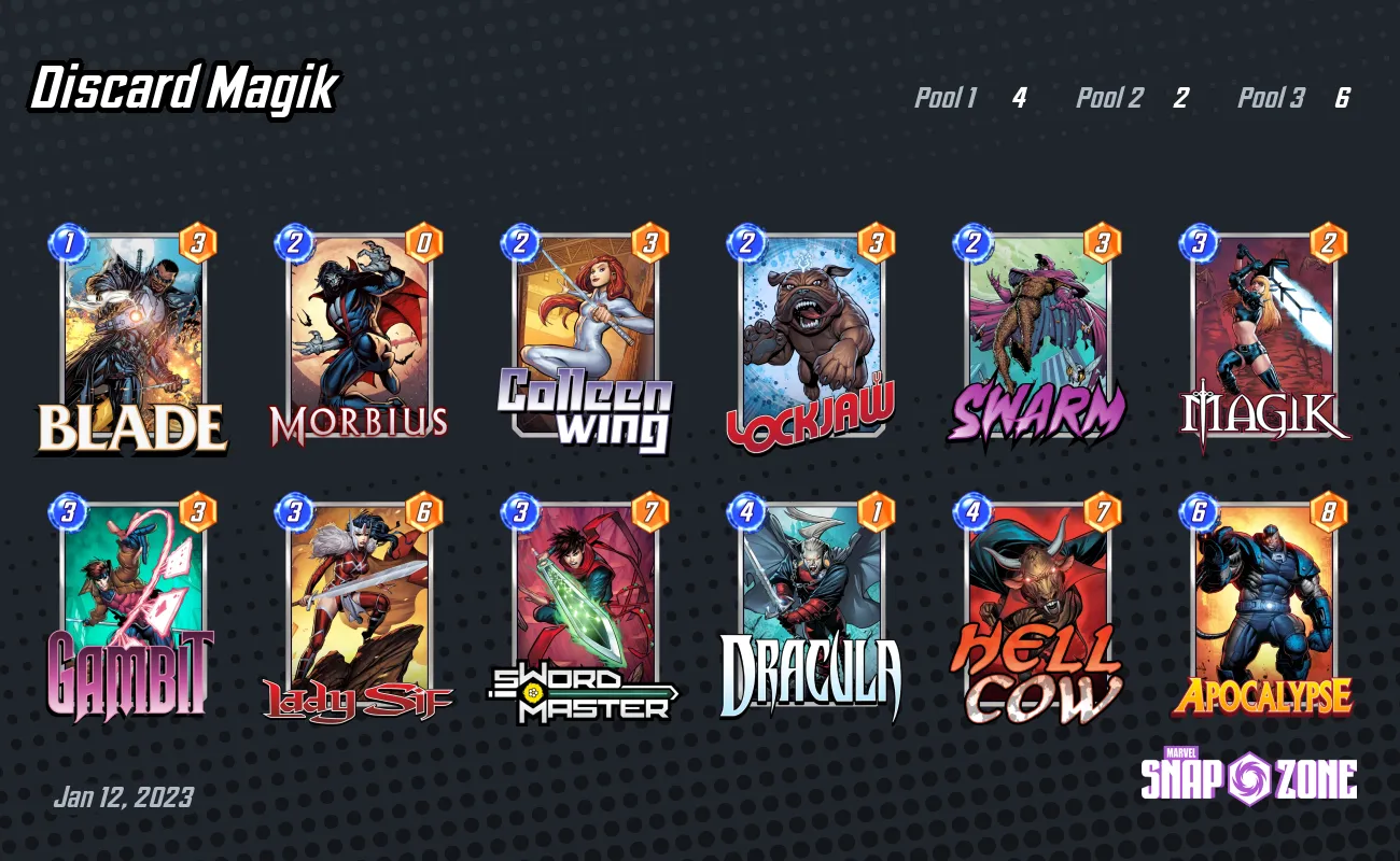 Discard Magik - Decks - Marvel Snap Zone