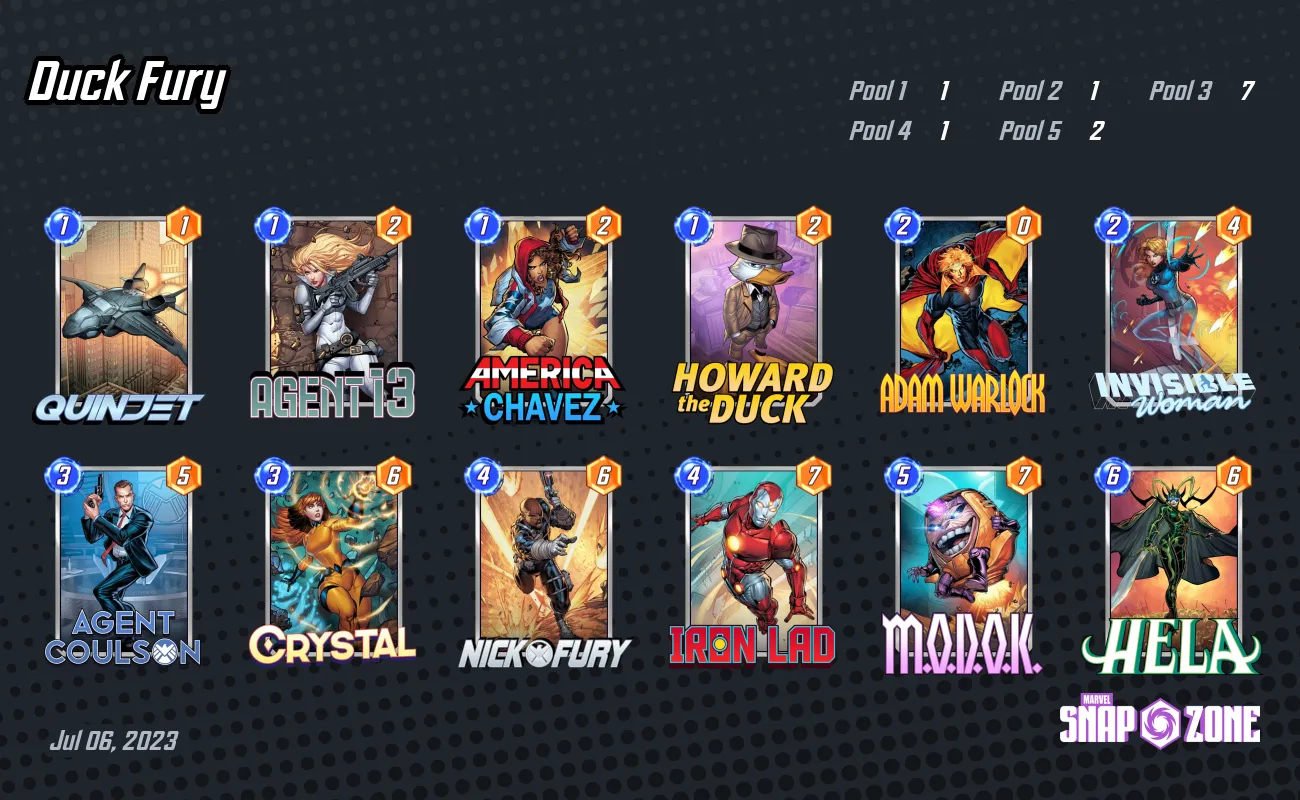 Duck Fury - Decks - Marvel Snap Zone