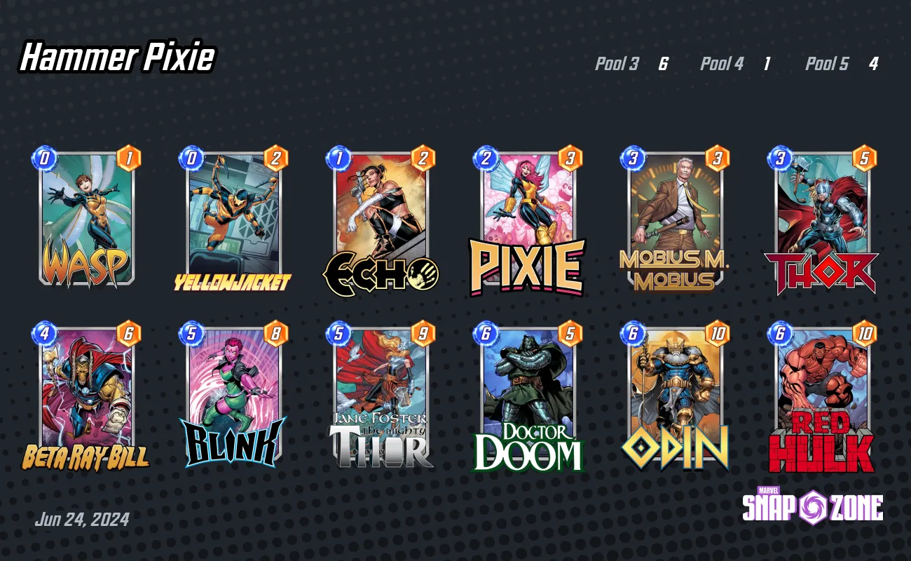 Hammer Pixie - Decks - Marvel Snap Zone