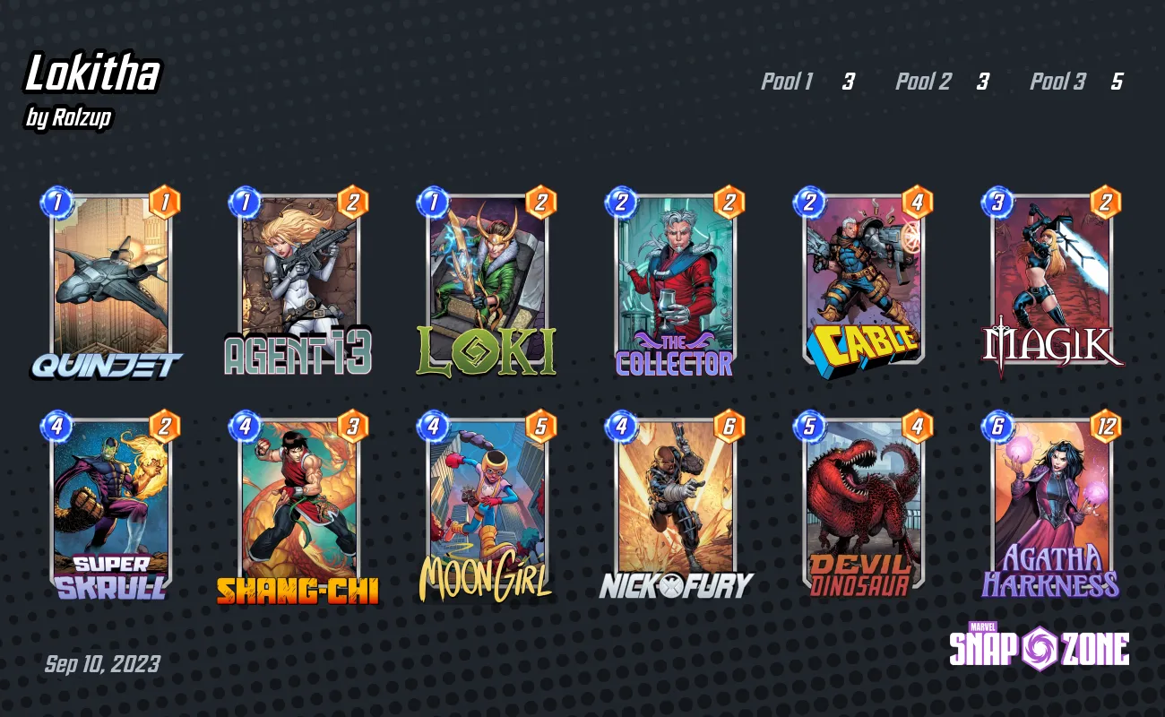 Lokitha - Decks - Marvel Snap Zone