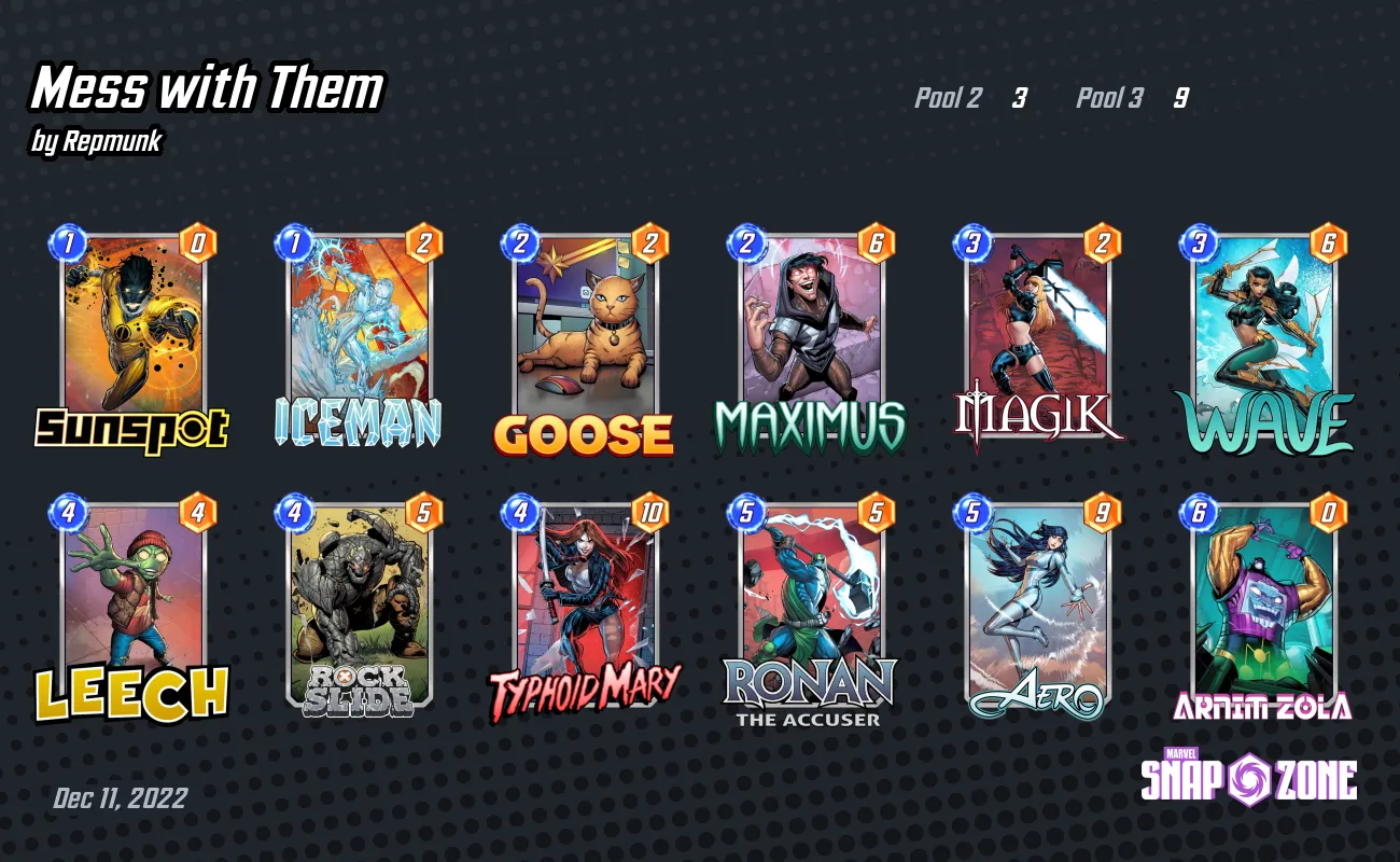 Mess with Them - Decks - Marvel Snap Zone