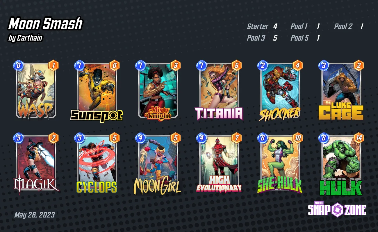 Moon Smash - Decks - Marvel Snap Zone
