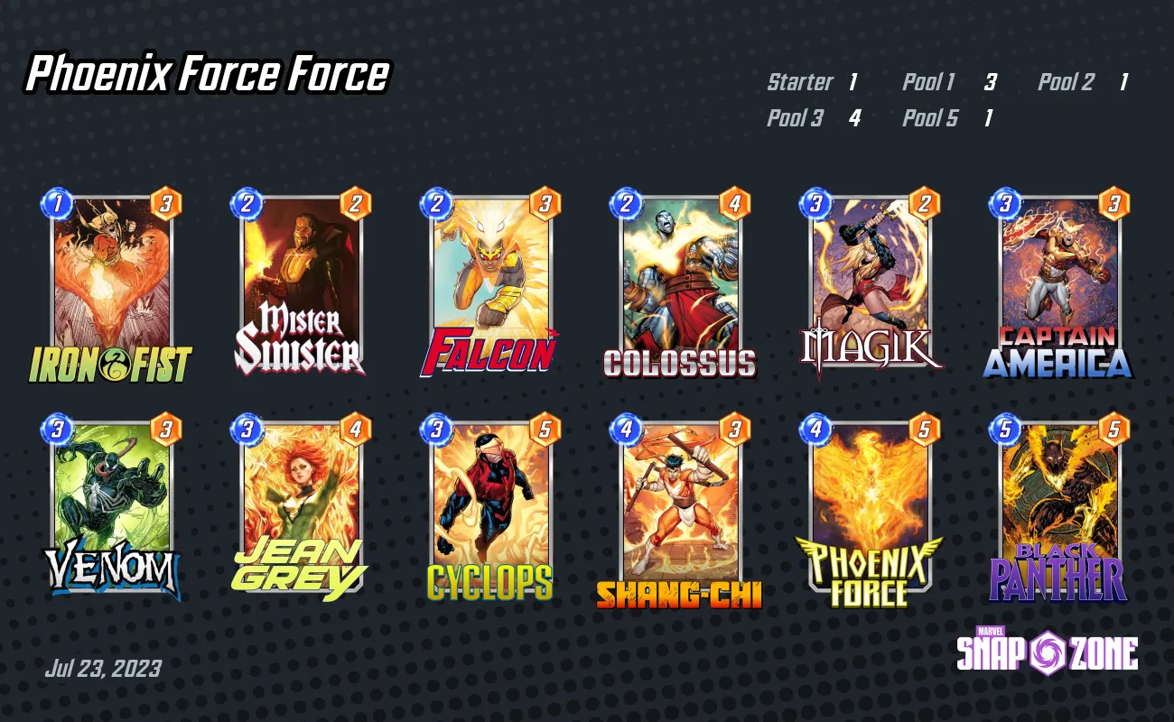 Phoenix Force Force - Decks - Marvel Snap Zone