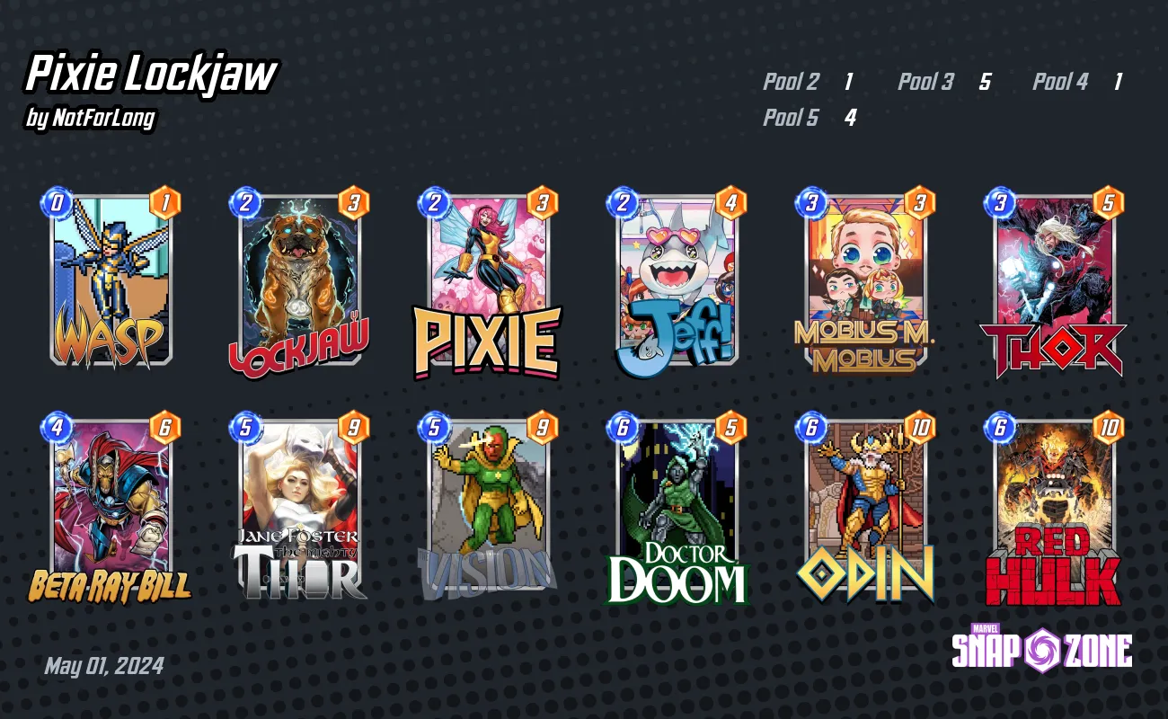 Pixie Lockjaw - Decks - Marvel Snap Zone