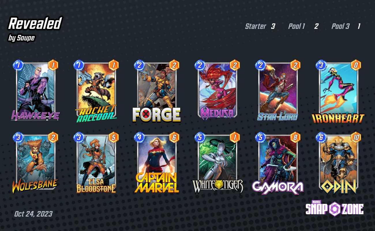 Revealed - Decks - Marvel Snap Zone