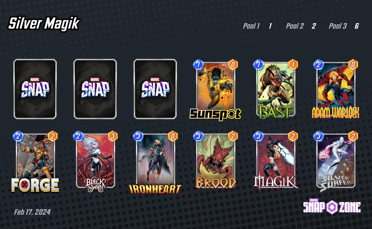 Silver Magik - Decks - Marvel Snap Zone