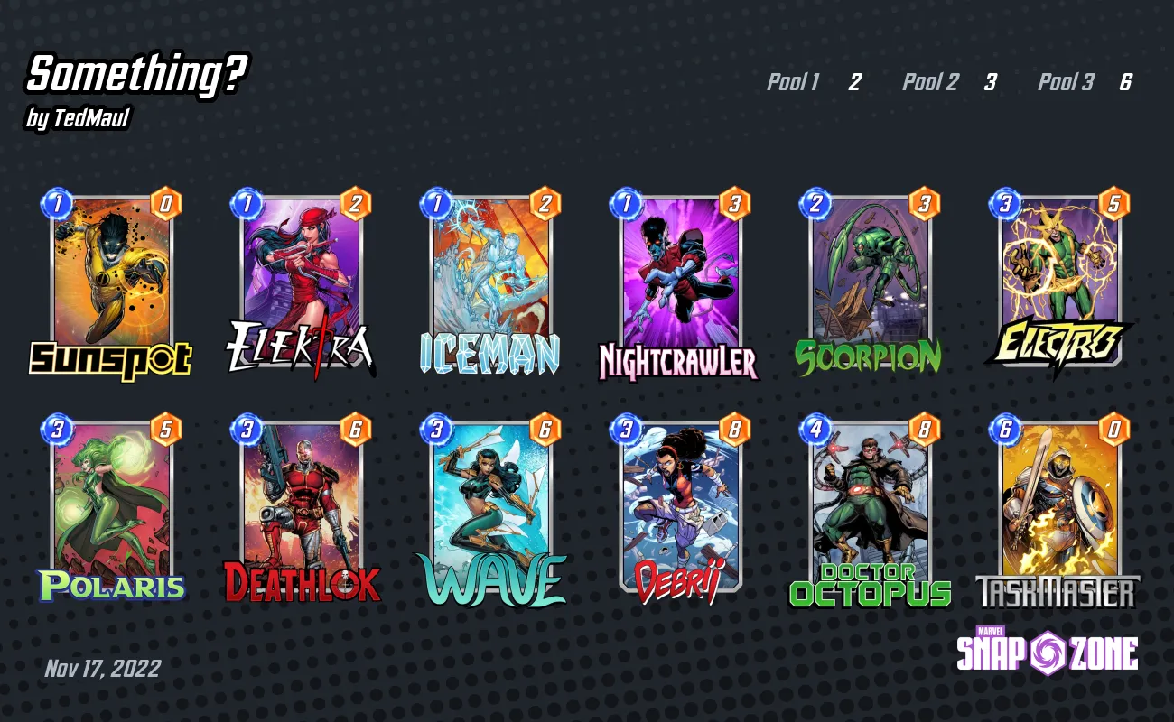 Something? - Decks - Marvel Snap Zone