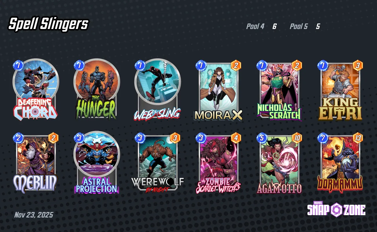 Spell Slingers - Decks - Marvel Snap Zone