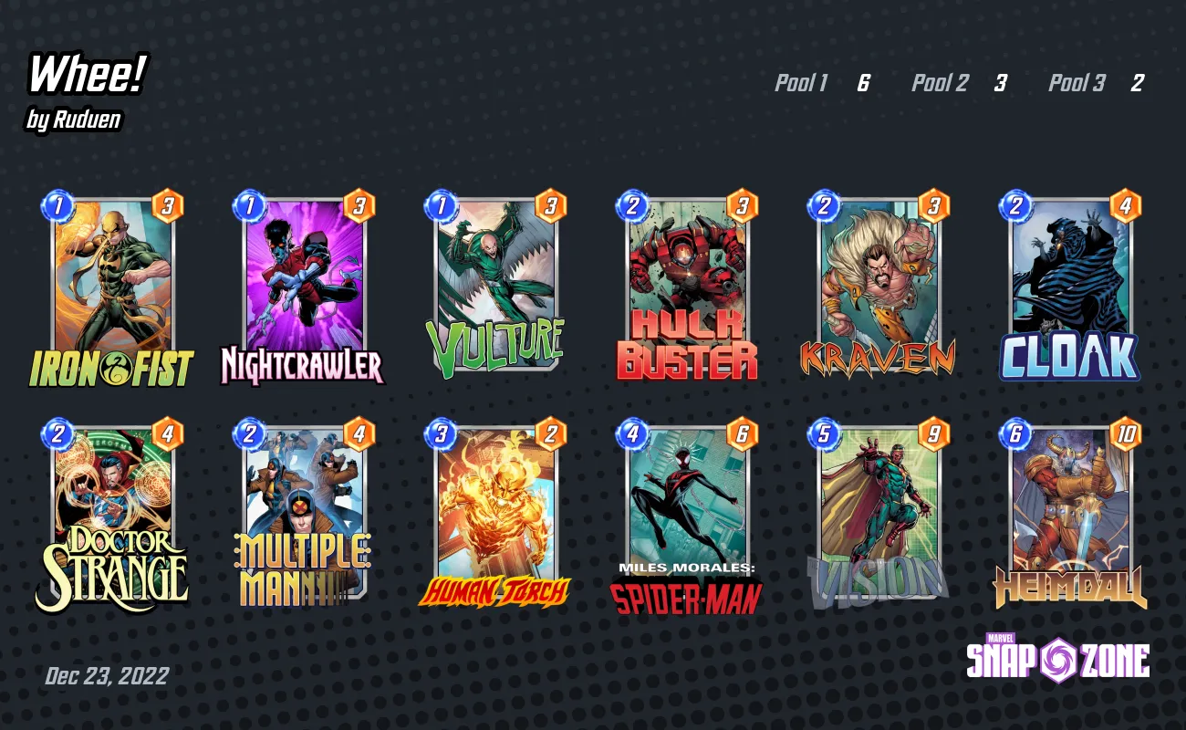 Whee! - Decks - Marvel Snap Zone