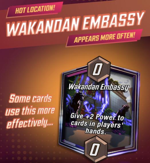 Hot Location: Wakandan Embassy - Best Cards and Decks - Marvel Snap Zone