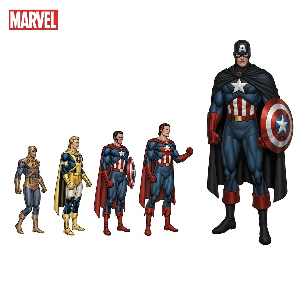 The Evolution of Superheroes in Marvel Comics: From Golden Age to ...
